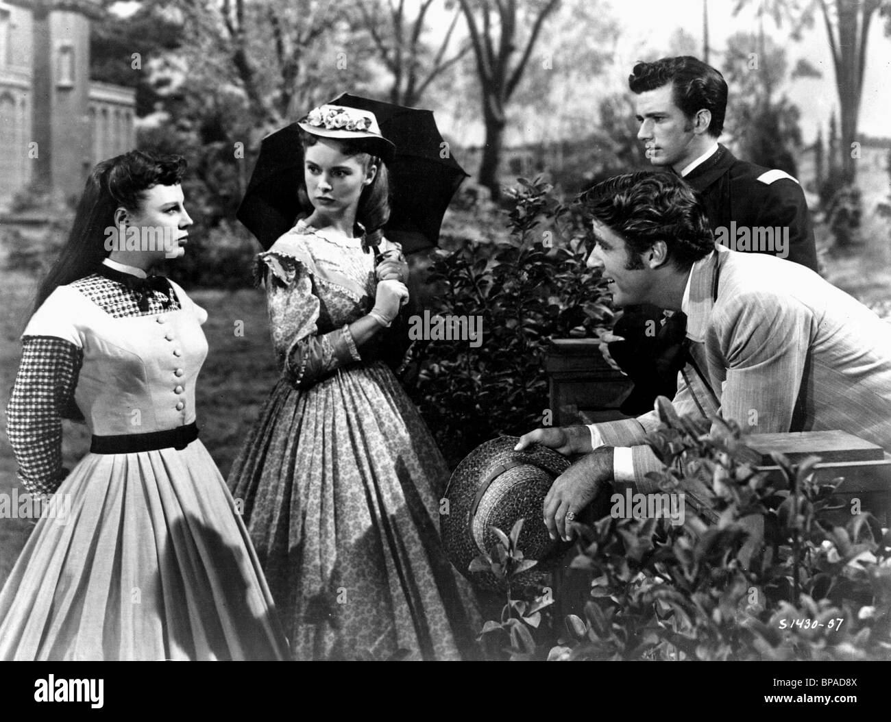 JUNE ALLYSON, ELIZABETH TAYLOR, PETER LAWFORD, LITTLE WOMEN, 1949 Stock ...