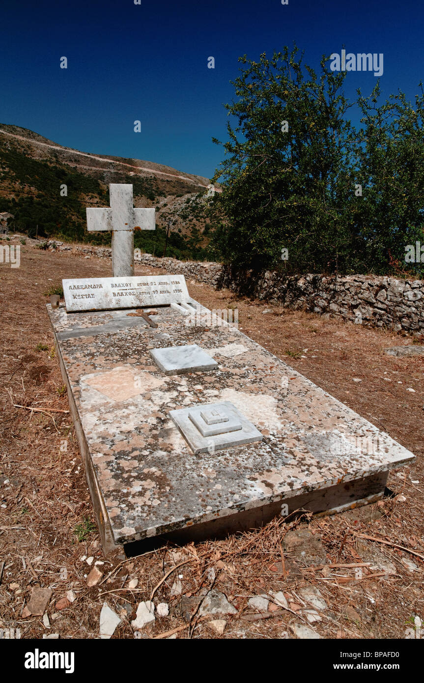 Corfu grave graveyard cemetery hi-res stock photography and images - Alamy
