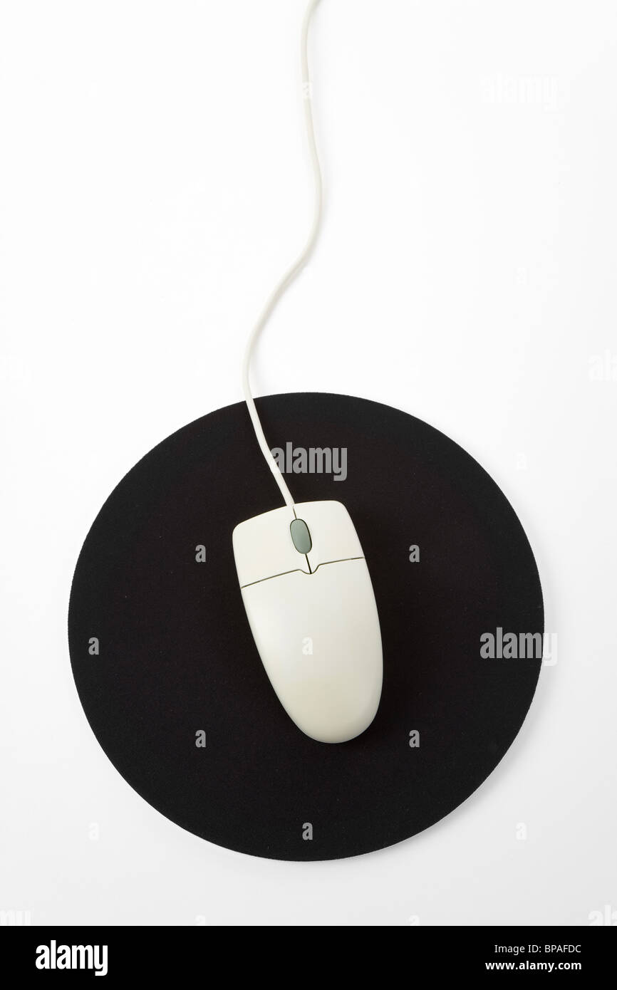 computer mouse with white background Stock Photo - Alamy
