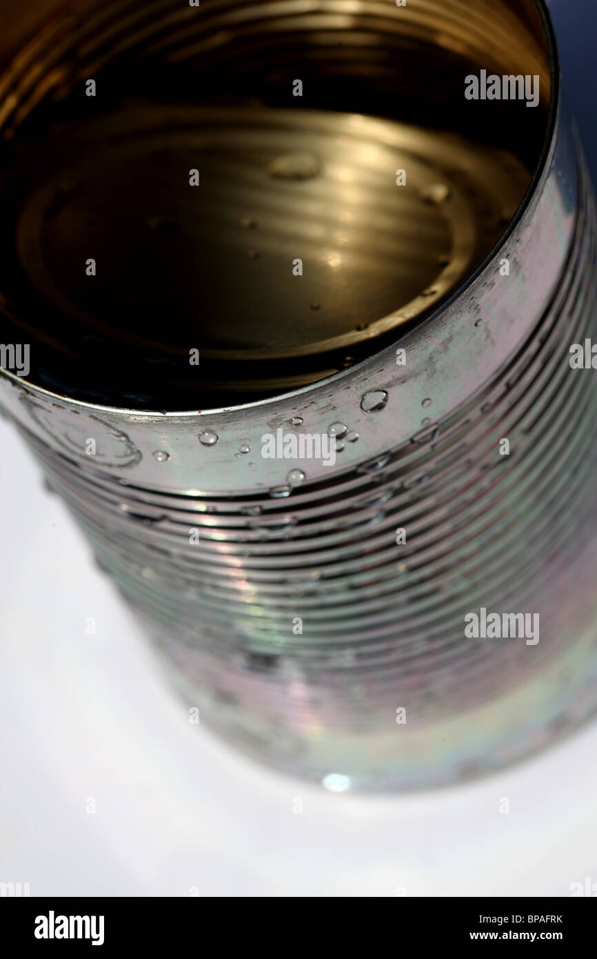 empty tin can Stock Photo - Alamy