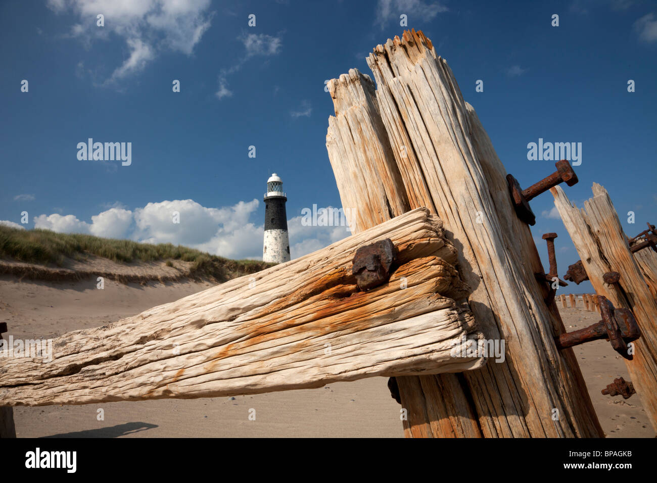 Spurn point lighthouse hi-res stock photography and images - Alamy