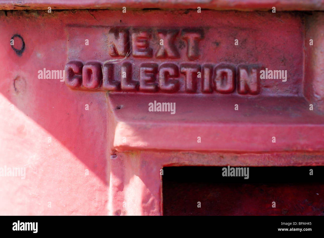 A close up of a post box Stock Photo - Alamy