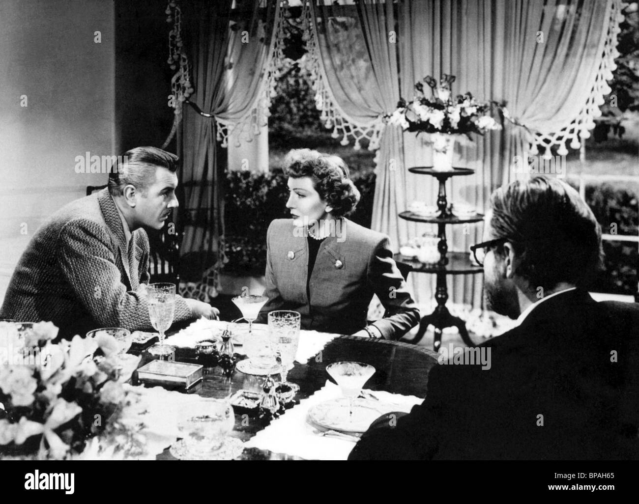 GEORGE BRENT, CLAUDETTE COLBERT, TOMORROW IS FOREVER, 1946 Stock Photo ...