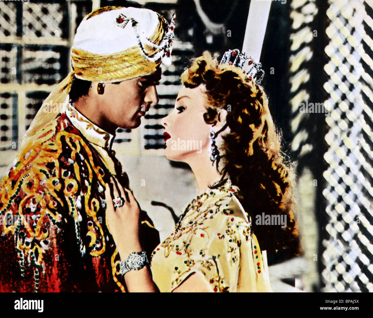 TONY CURTIS, PIPER LAURIE, THE PRINCE WHO WAS A THIEF, 1951 Stock Photo ...