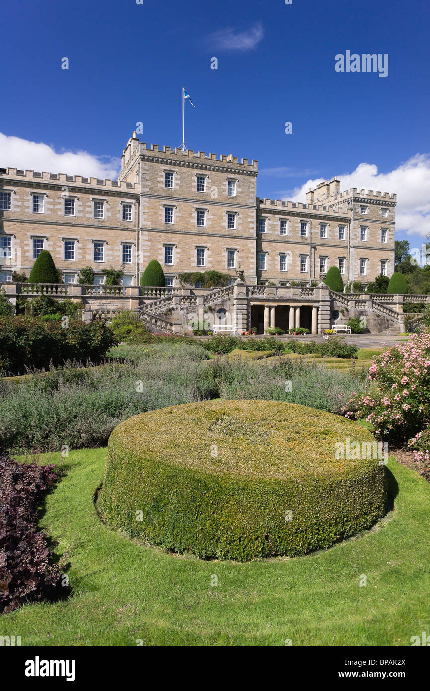 Mellerstain house scottish borders scotland hi-res stock photography ...