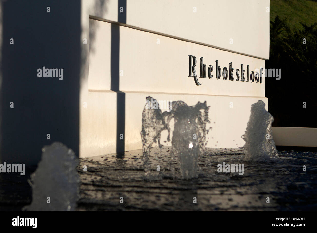 Water fountain sign hi-res stock photography and images - Alamy