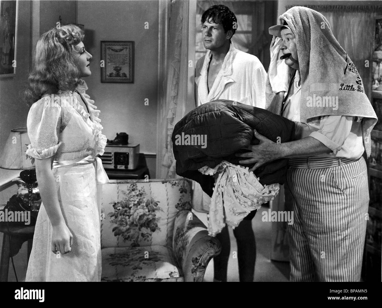 JEAN ARTHUR, JOEL MCCREA, CHARLES COBURN, THE MORE THE MERRIER, 1943 ...