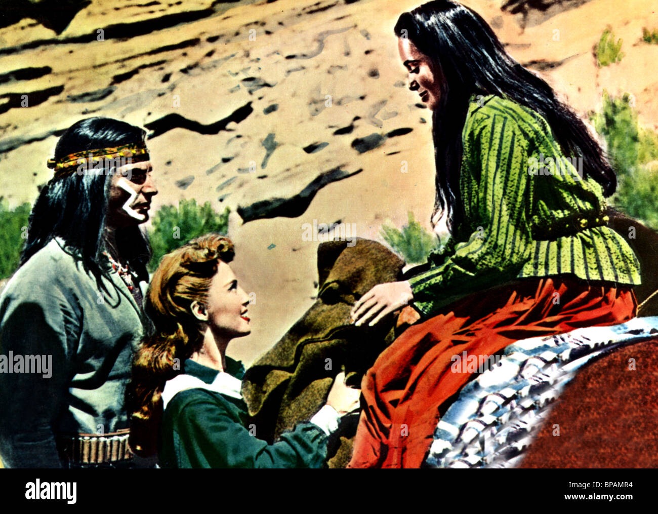 JEFF CHANDLER, BEVERLY TYLER, SUSAN CABOT, THE BATTLE AT APACHE PASS ...