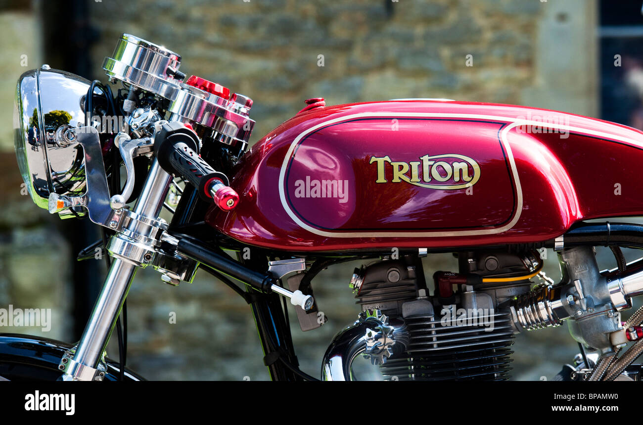Triton Café racer motorcycle, Triumph/Norton motorbike, Classic british ...