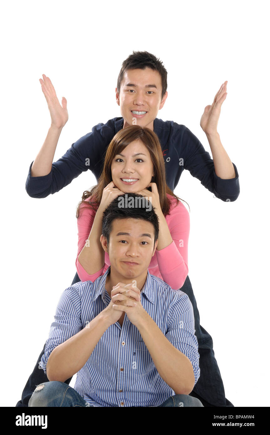 University students having fun Stock Photo - Alamy