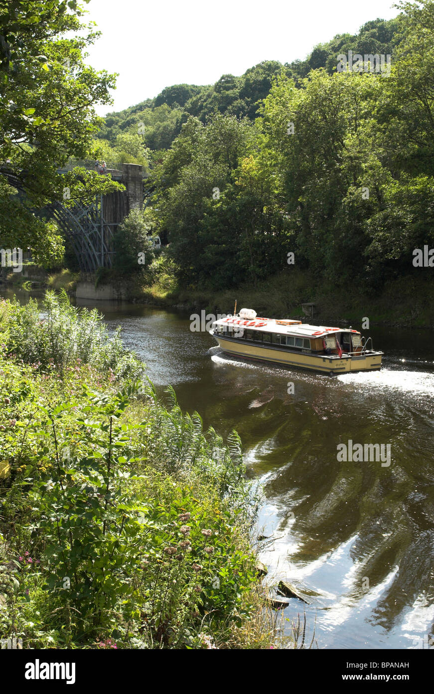The River Severn at Ironbridge, Shropshire, England Stock Photo - Alamy