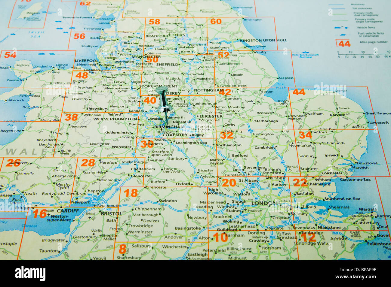 Britain map hi-res stock photography and images - Alamy