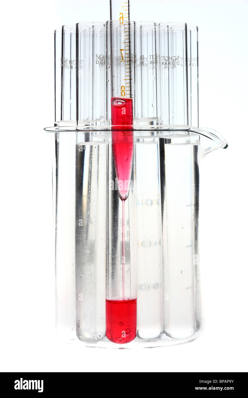 Bio technology in laboratory Cut Out Stock Images & Pictures - Alamy