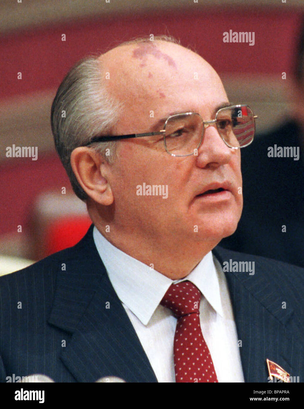 Mikhail Gorbachev General Secretary Soviet High Resolution Stock ...