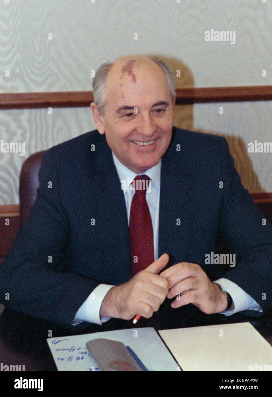 Mikhail Gorbachev High Resolution Stock Photography and Images - Alamy