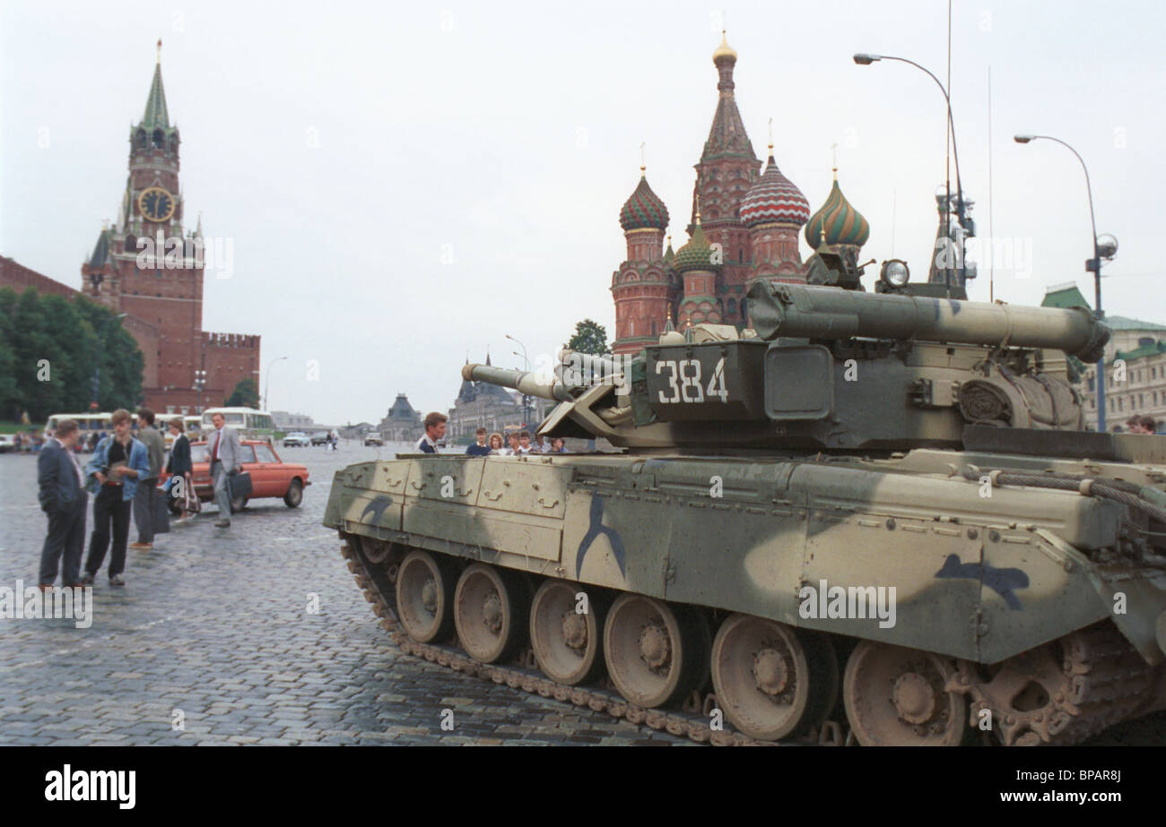 Moscow Coup 1991 High Resolution Stock Photography and Images - Alamy