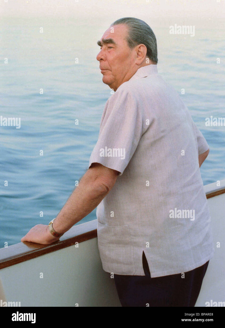 Leonid Brezhnev in Crimea, 1981 Stock Photo: 30970752 - Alamy