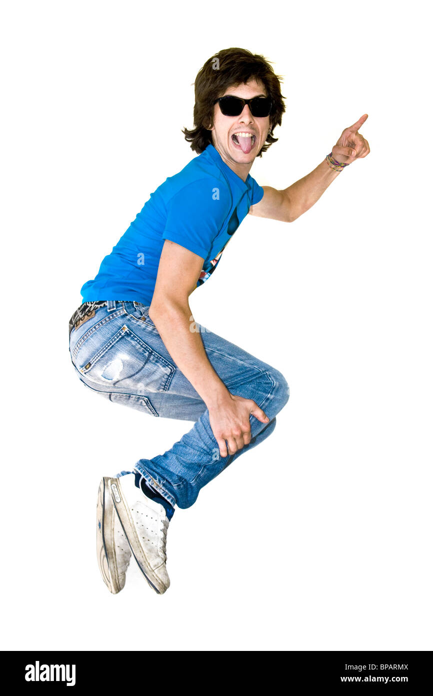 young people, jumping Stock Photo - Alamy