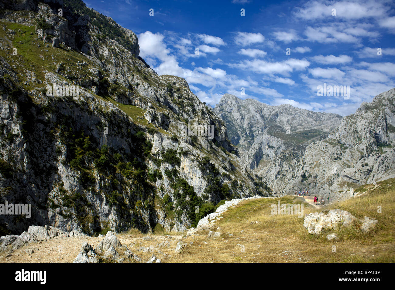 Los Collaos, Cares Gorge, Picos de Europa, Spain, Desfiladero del Rio ...