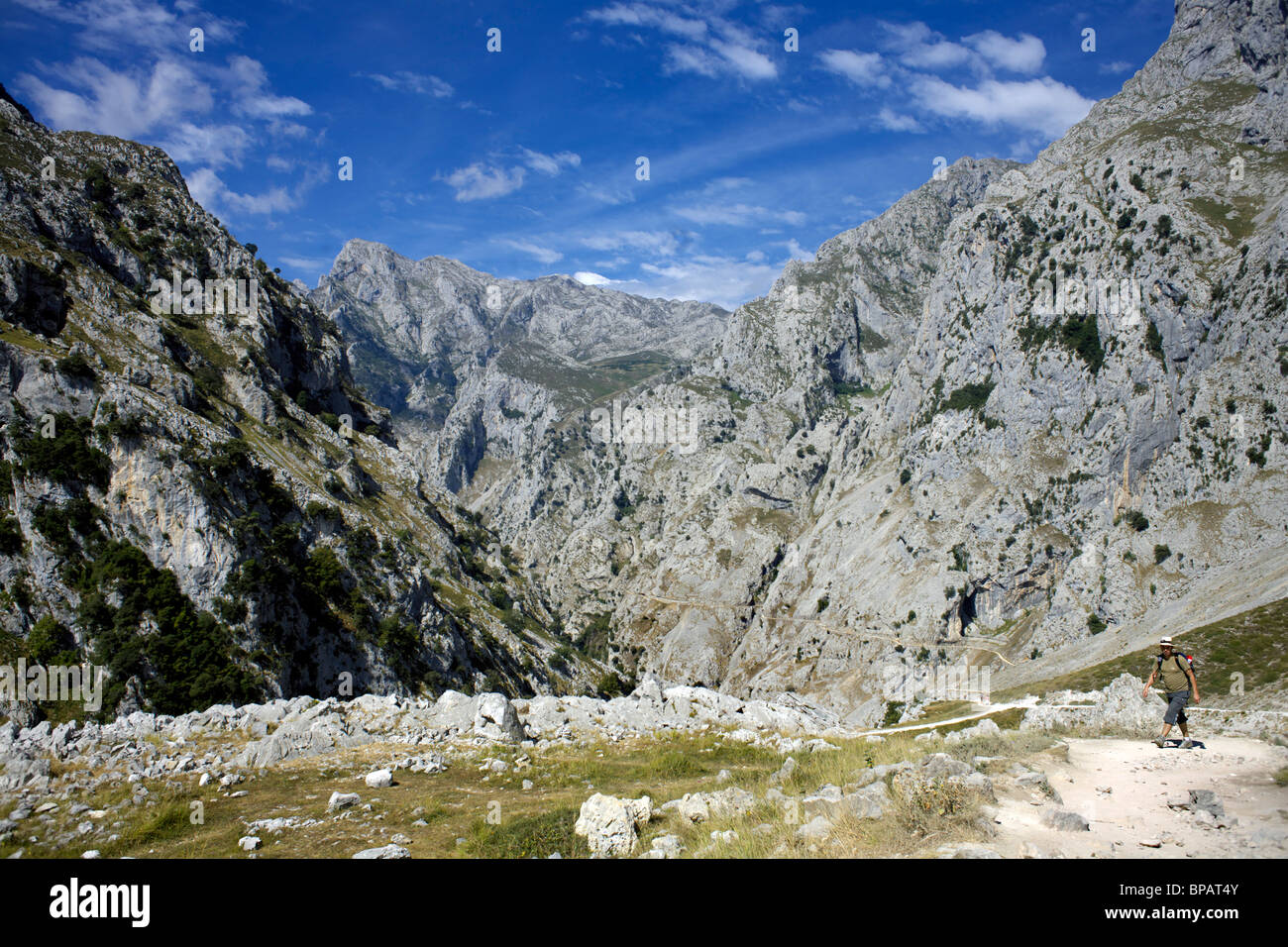 Walker on the cares route hi-res stock photography and images - Alamy