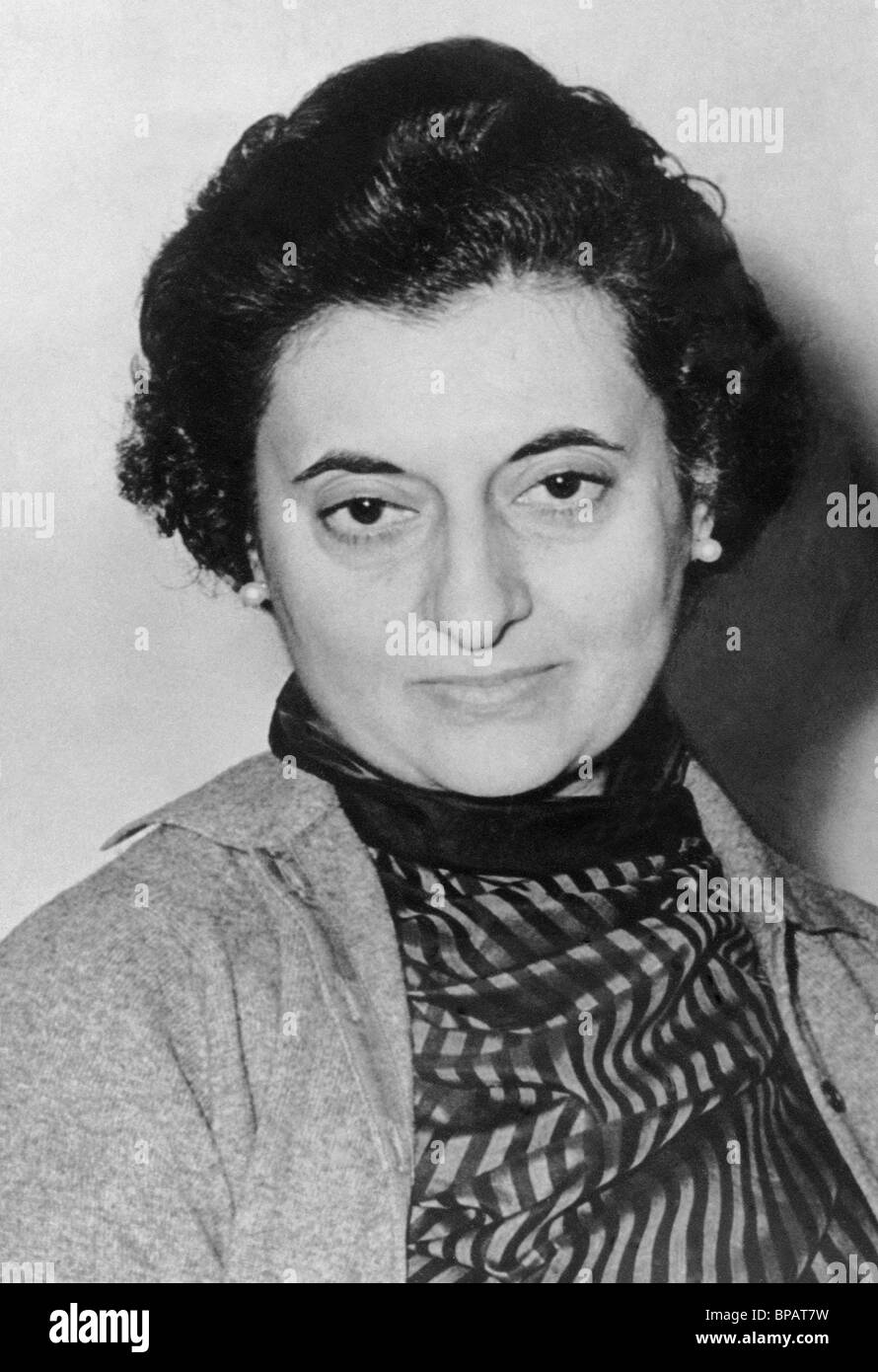 Indira Gandhi High Resolution Stock Photography and Images - Alamy