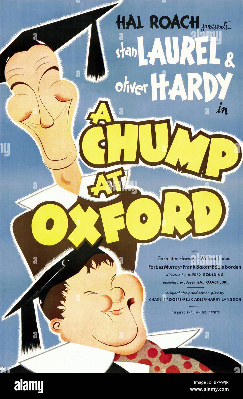 Stan laurel oliver hardy poster hi-res stock photography and images - Alamy