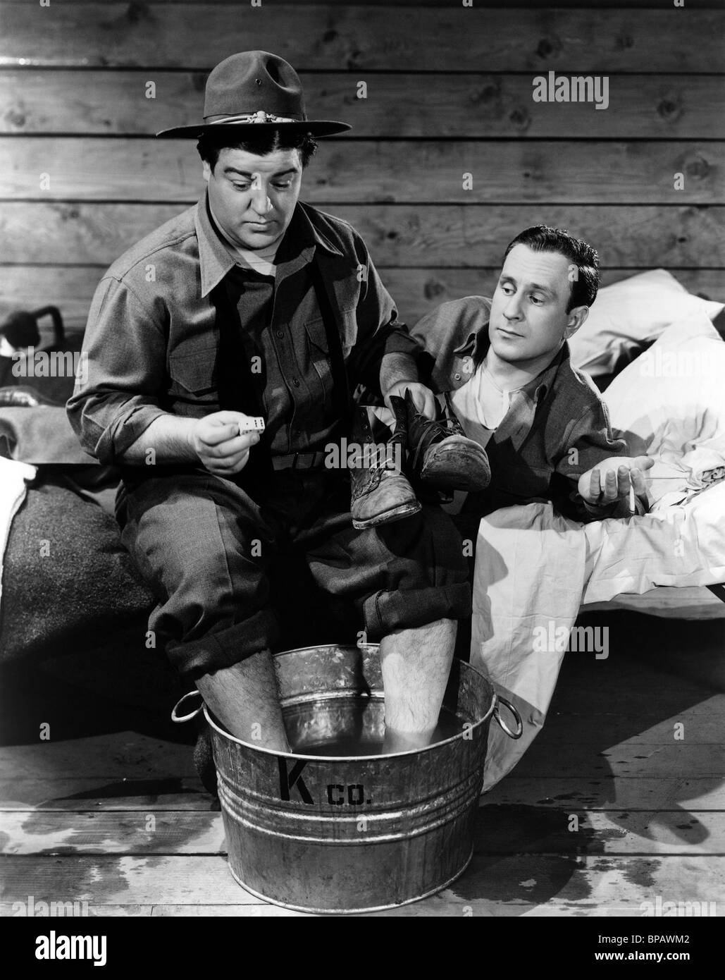 BUD ABBOTT, LOU COSTELLO, ABBOTT and COSTELLO IN BUCK PRIVATES, 1941 ...