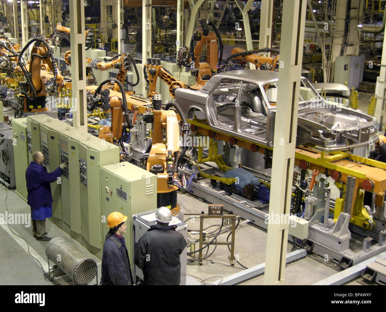 New Car Production Line High Resolution Stock Photography and Images ...