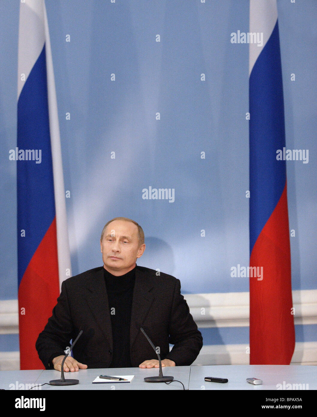 Vladimir Putin Press Conference High Resolution Stock Photography and ...