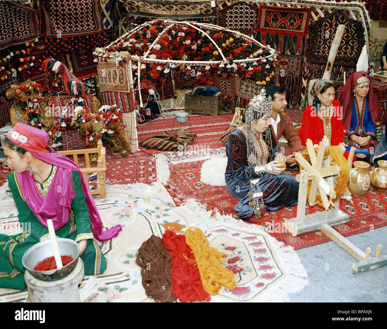 Turkmen Carpet High Resolution Stock Photography and Images - Alamy
