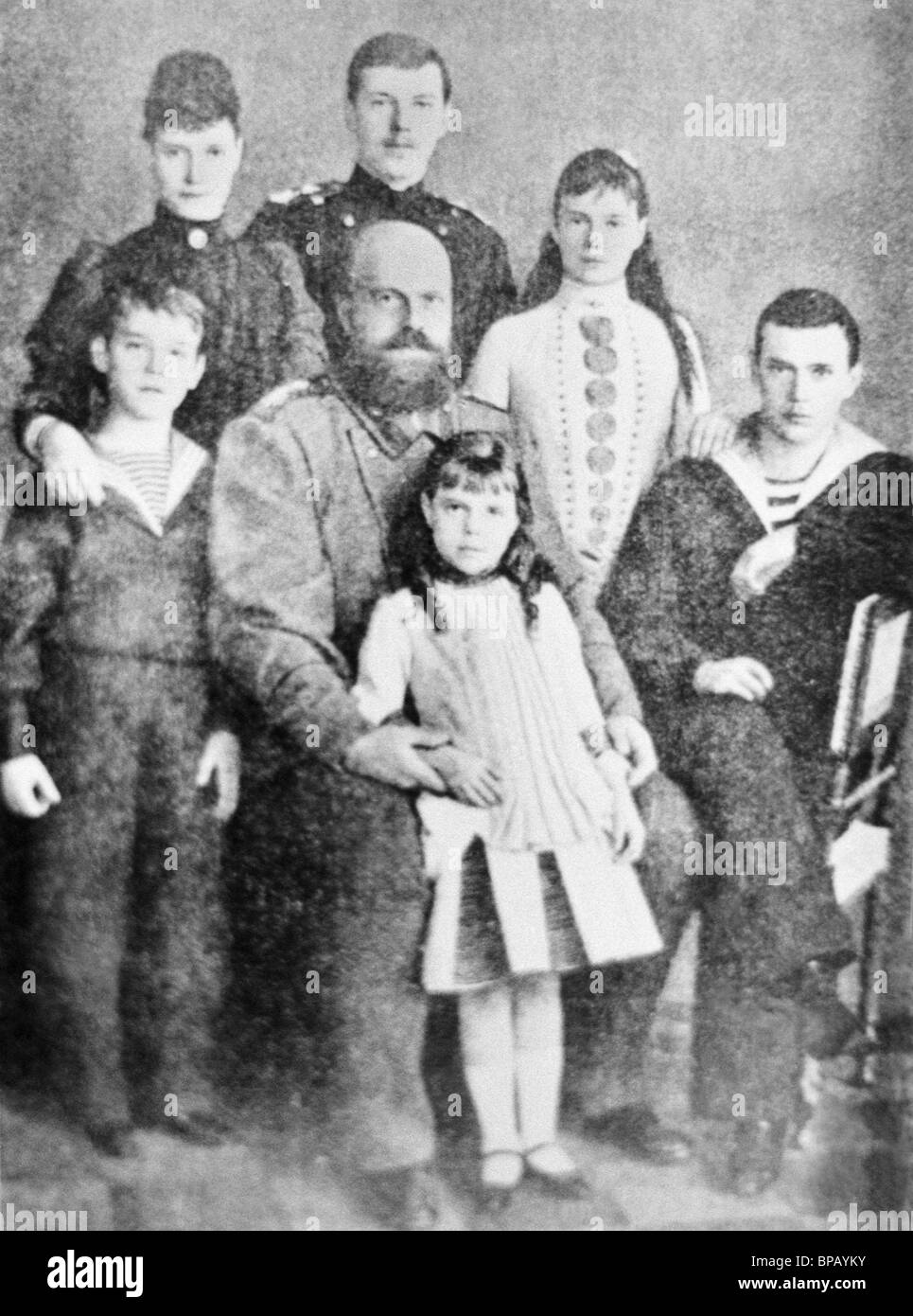 Emperor Alexander Iii Family Stock Photos & Emperor Alexander Iii ...