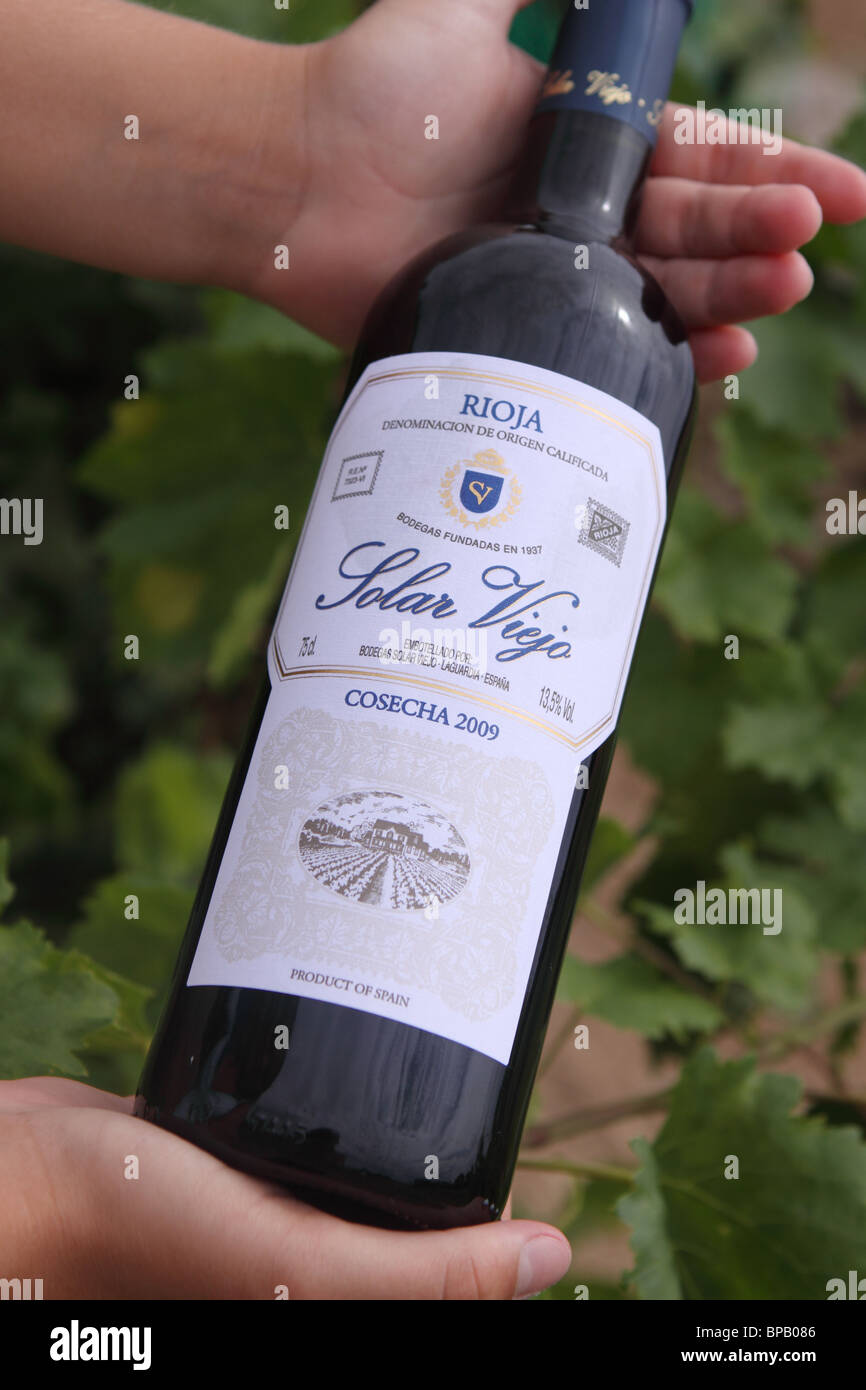 Rioja wine label hi-res stock photography and images - Alamy