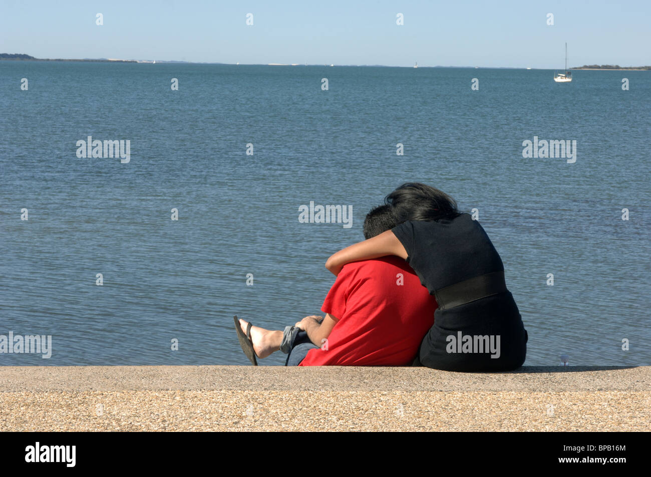 Wynnum Esplanade, Brisbane, Queensland, Australia Stock Photo - Alamy