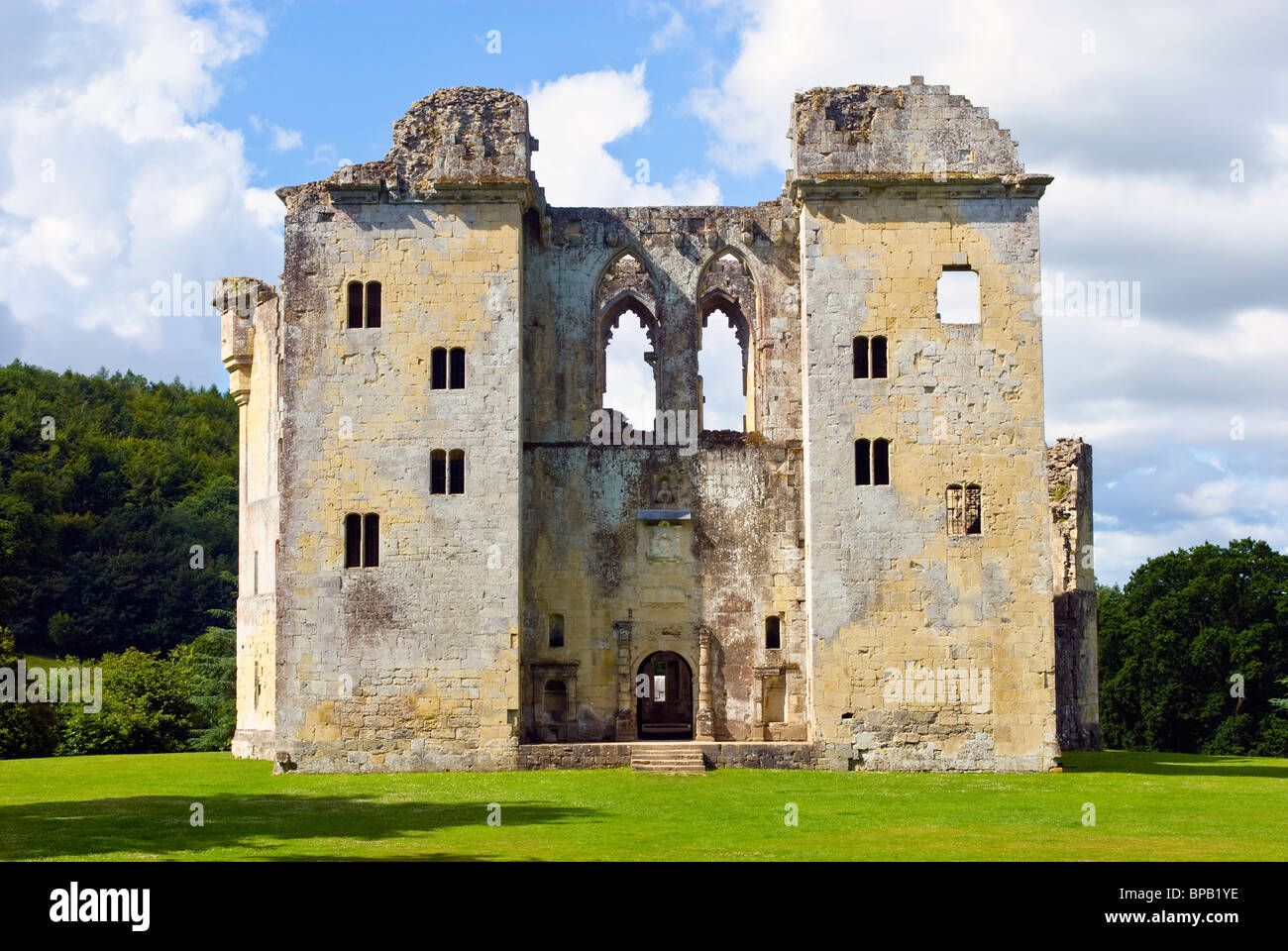 Old Wardour Castle English Heritage Stock Photos & Old Wardour Castle ...