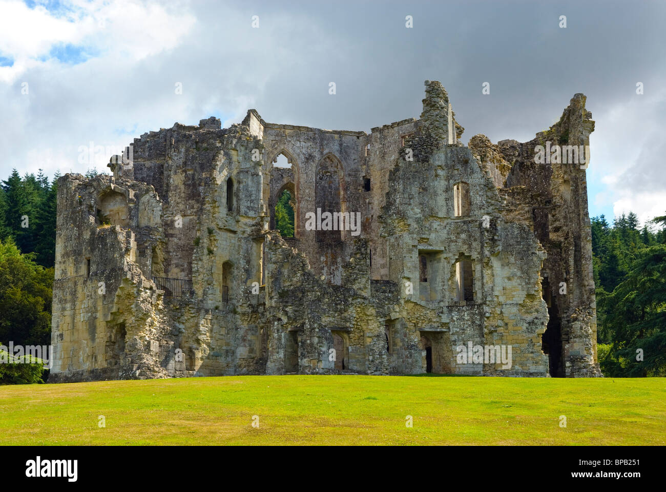 Old Wardour Castle, near Salisbury, Wiltshire, England Stock Photo - Alamy