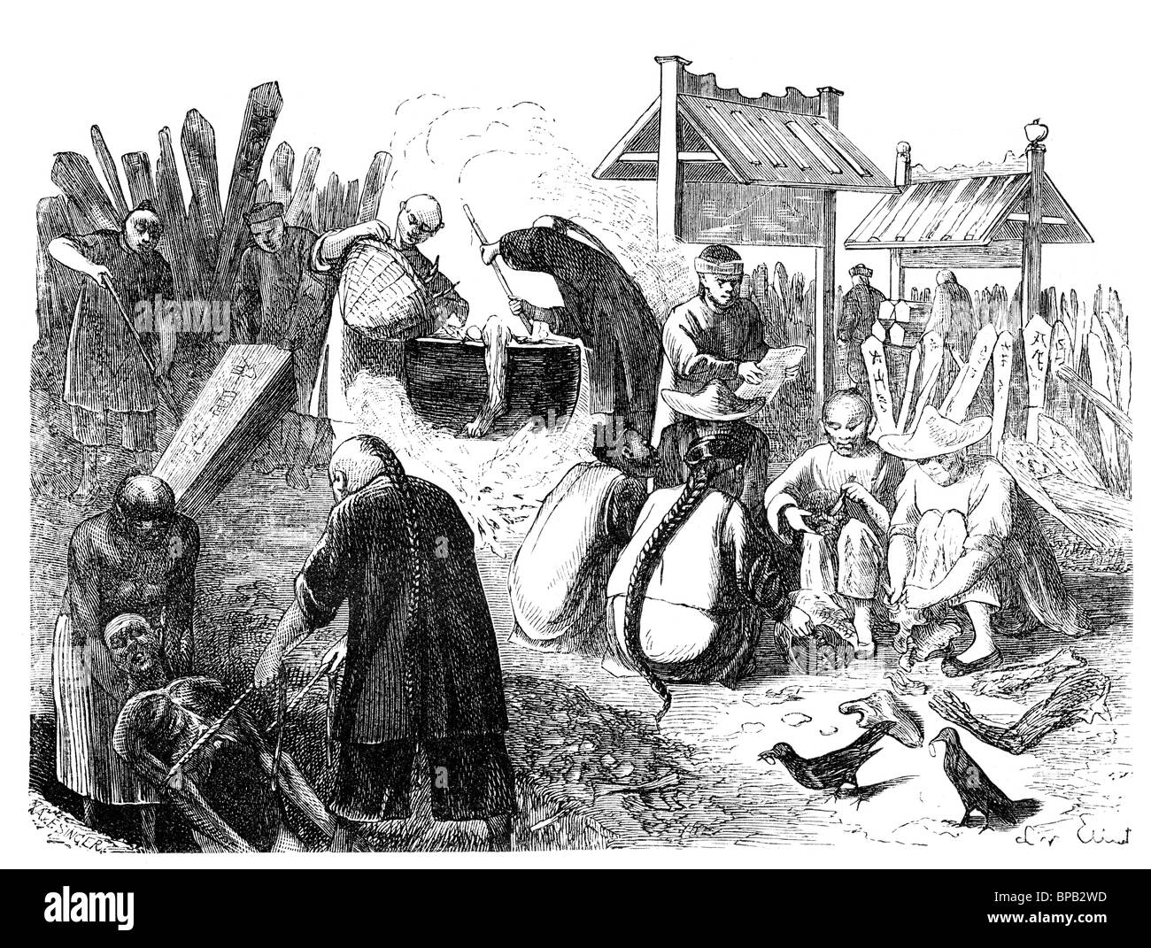 Chinese burial customs in San Francisco Stock Photo - Alamy