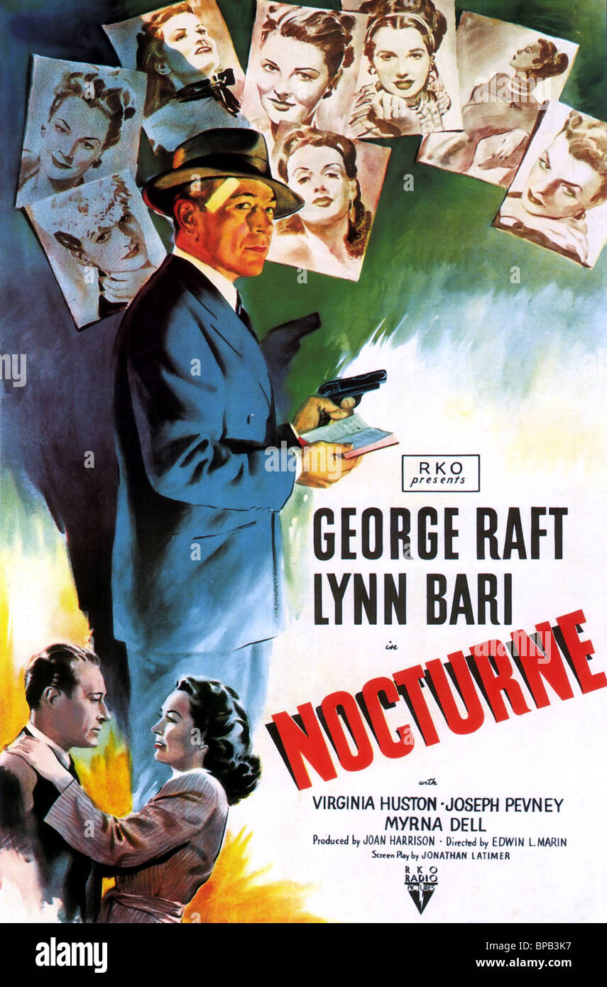 GEORGE RAFT POSTER NOCTURNE (1946 Stock Photo - Alamy