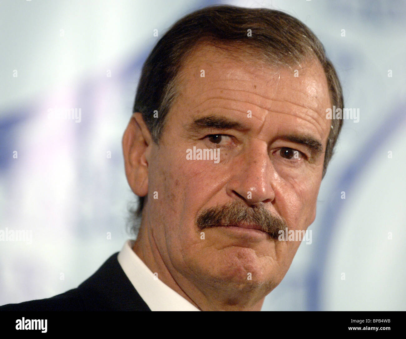 Mexican President Vicente Fox High Resolution Stock Photography and ...