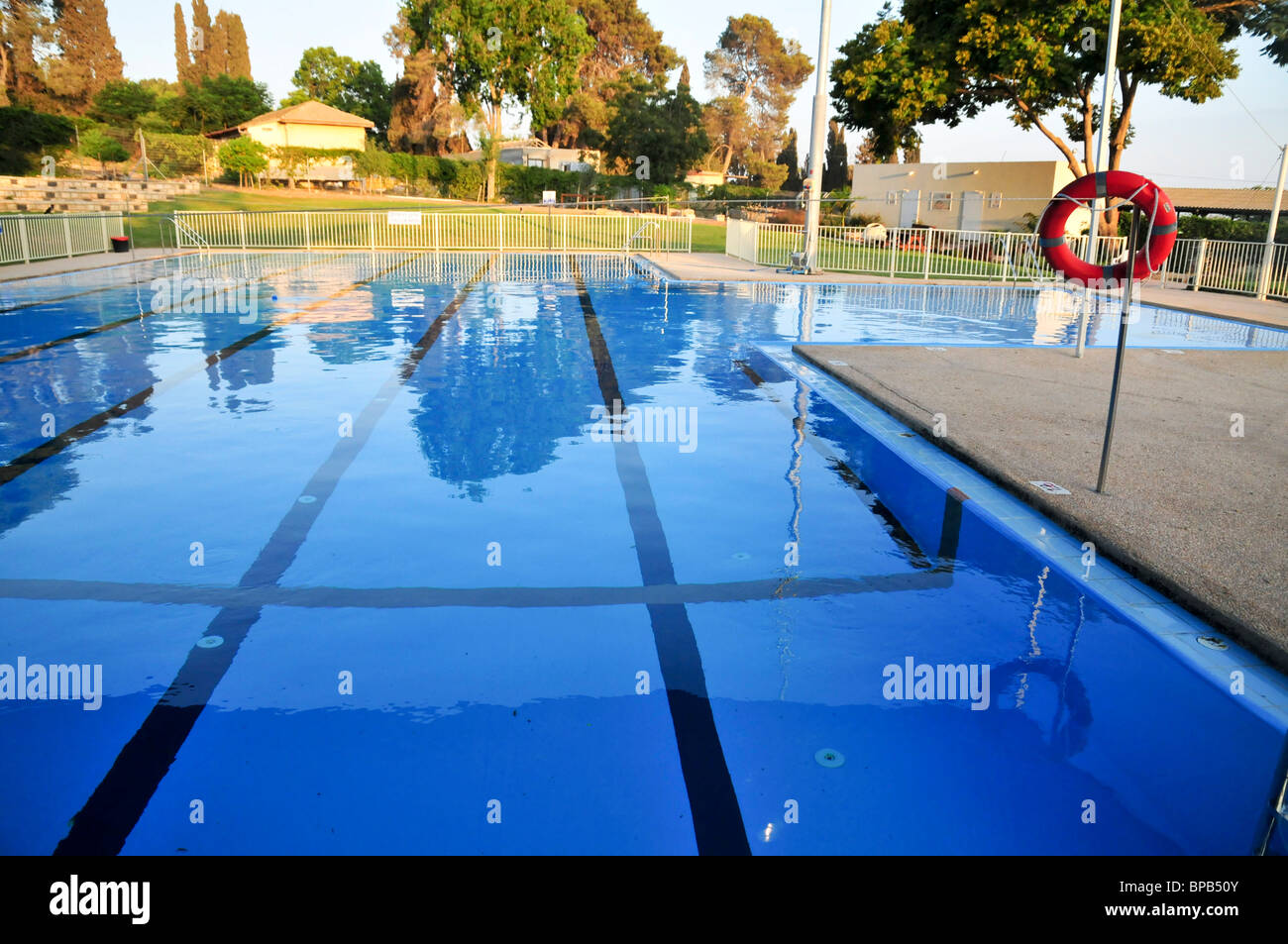Outdoor Swimming pool Stock Photo - Alamy