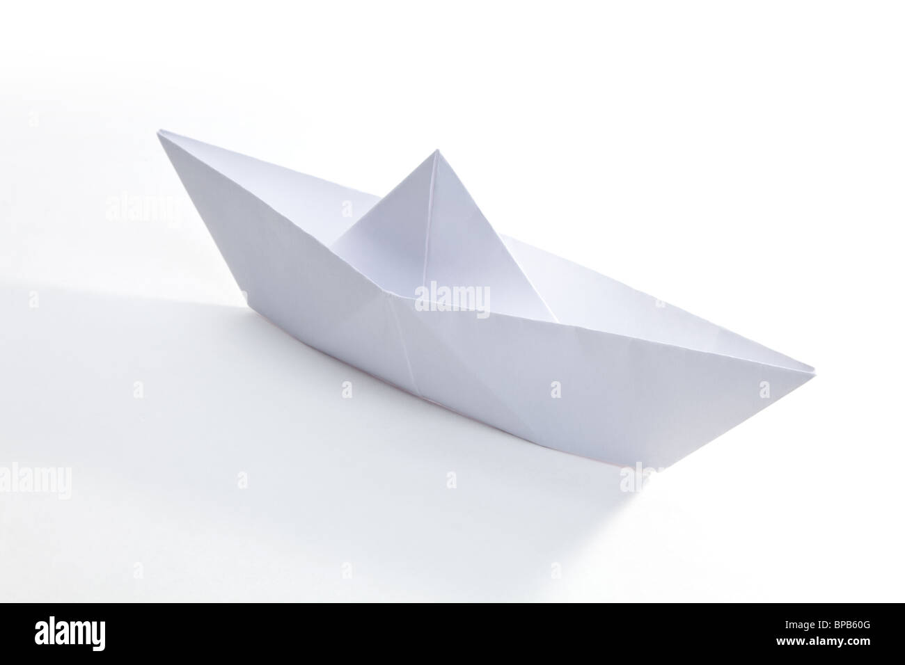 Paper Boat, old toy, close up Stock Photo - Alamy