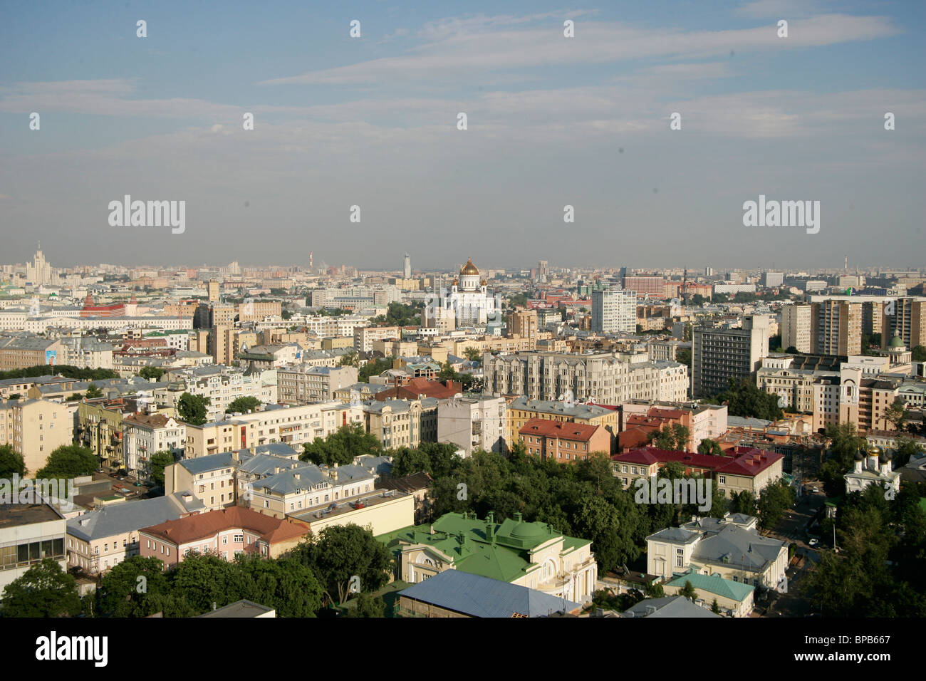 Aerial View Of Moscow High Resolution Stock Photography and Images - Alamy