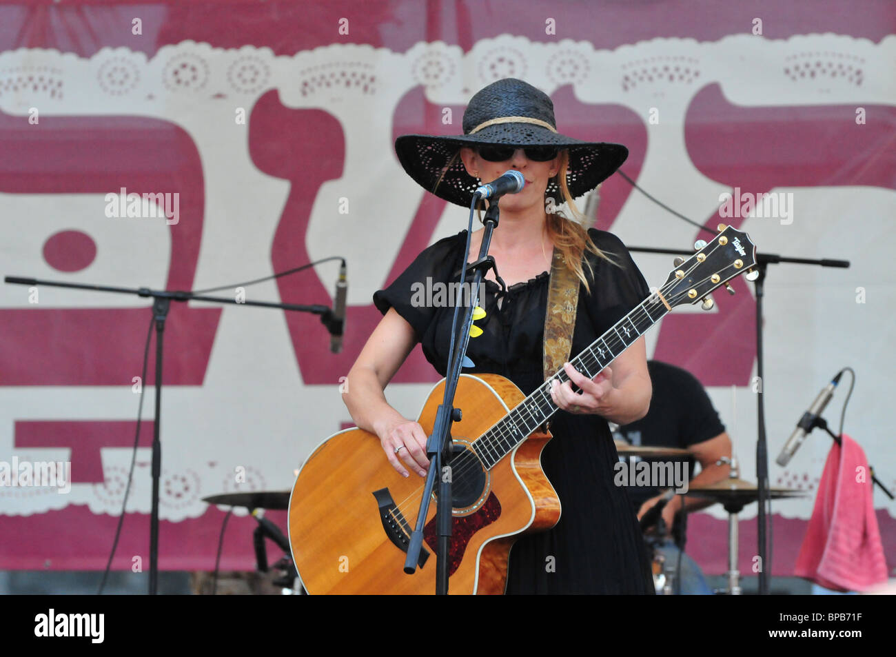 Israel, Haifa, Dana Berger in an outdoor concert Stock Photo - Alamy