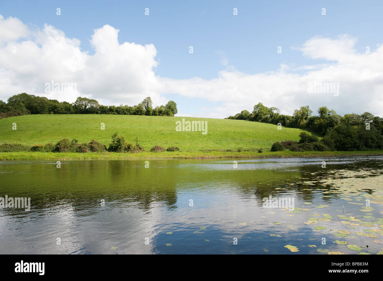 Beautiful sunny day on the river Erne Co Cavan Ireland Stock Photo - Alamy