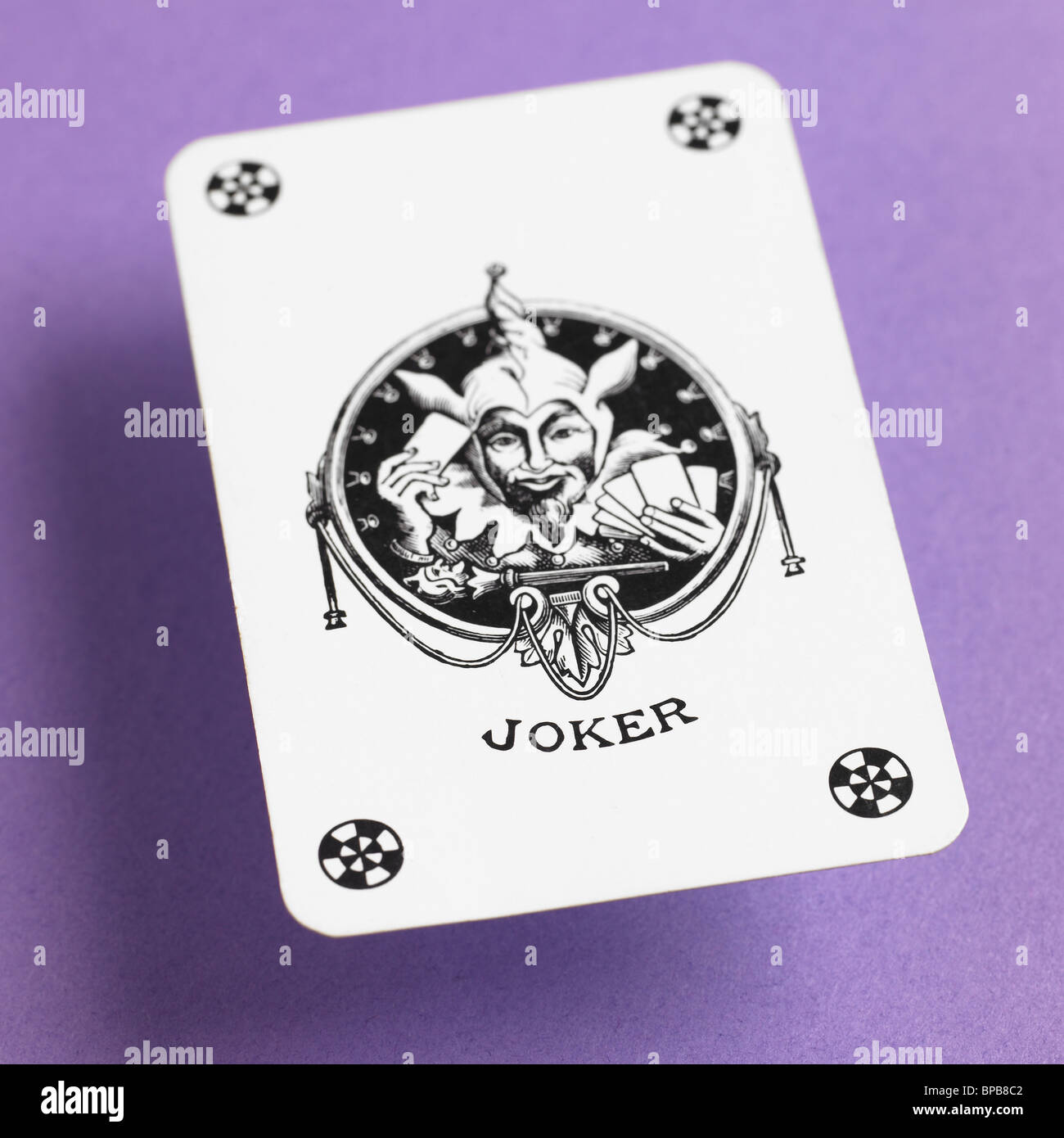 Joker Playing Card Stock Photo - Alamy
