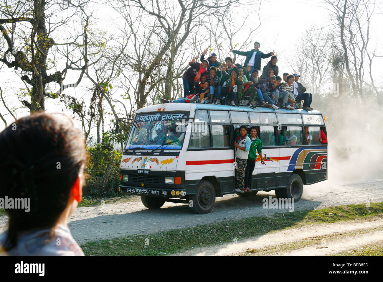 Overcrowding bus hi-res stock photography and images - Alamy