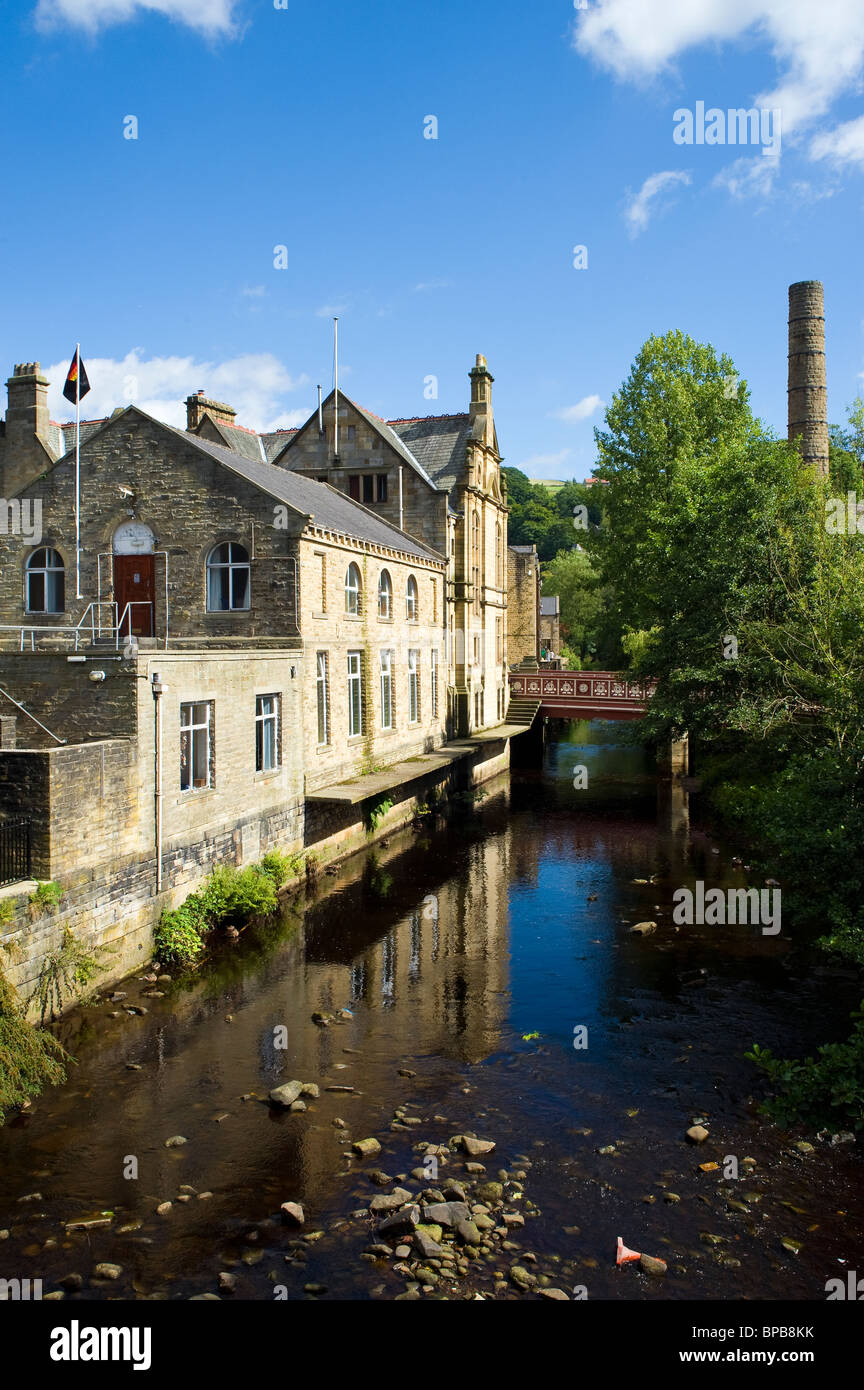 Hebden Bridge, West Yorkshire, UK. August 2010 Stock Photo - Alamy