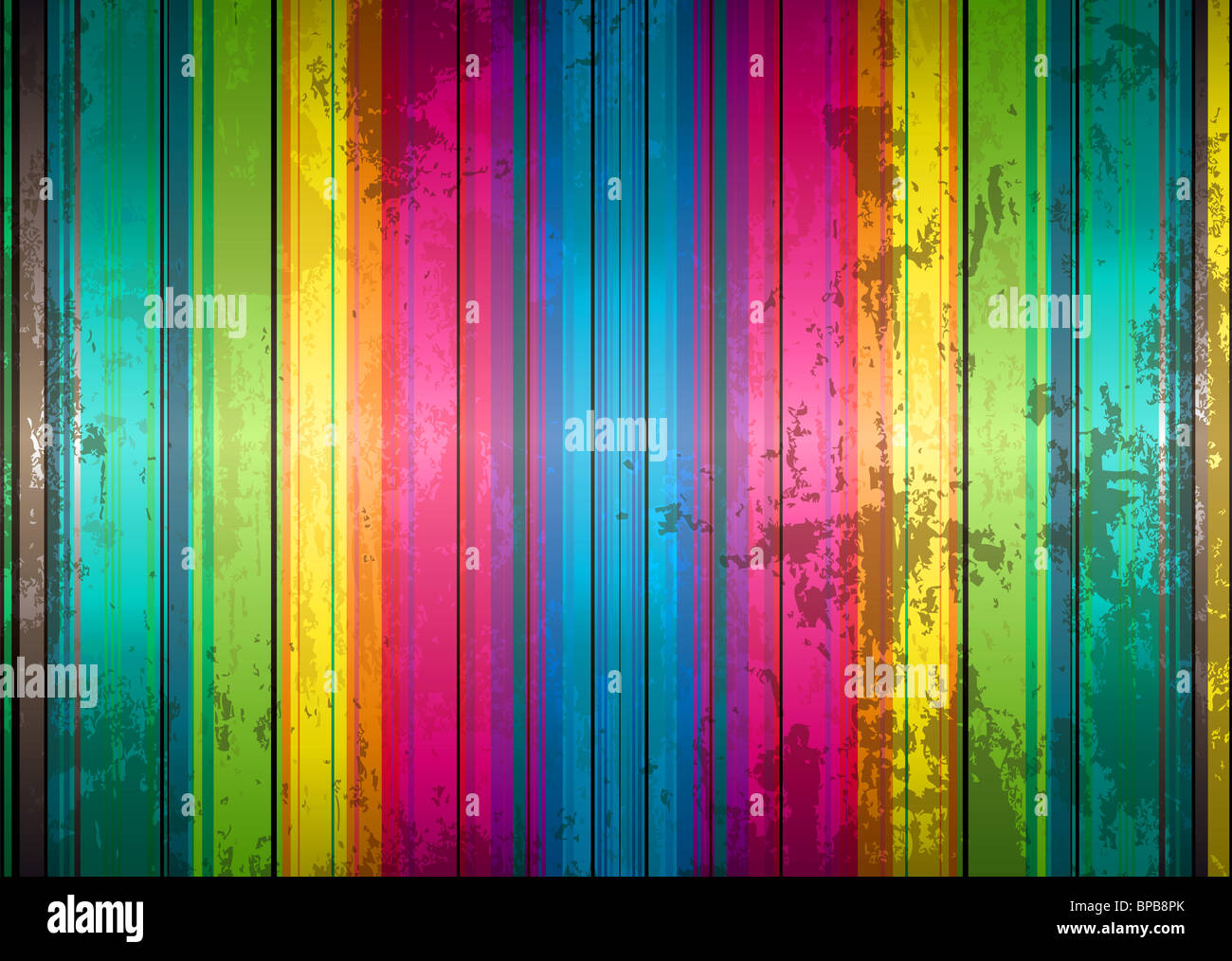 Abstract rainbow grunge background with stripes of colour Stock Photo ...