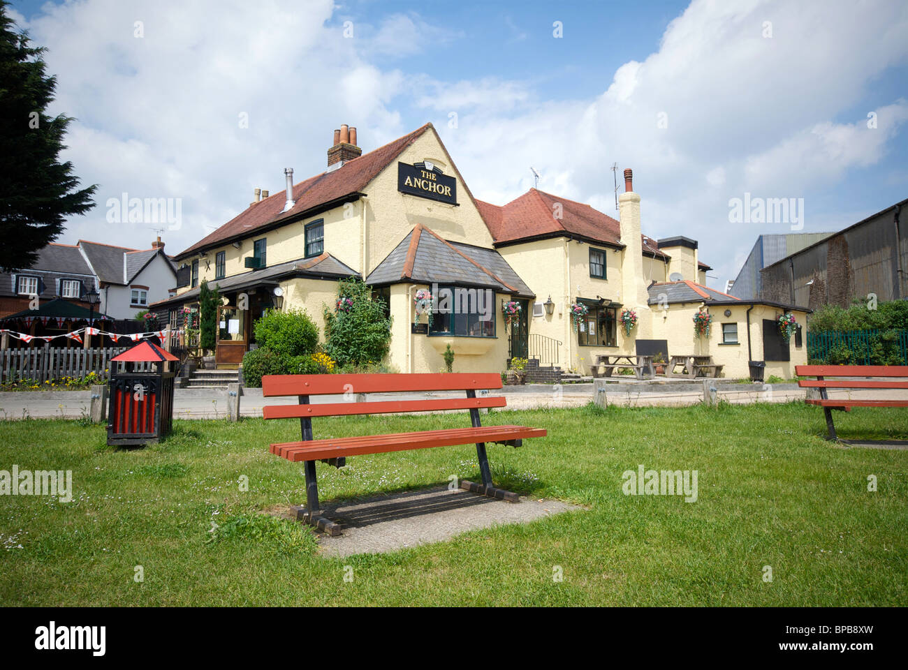 Eling Reach Hampshire UK Tide Mill Marina Quay Totton Southampton ...