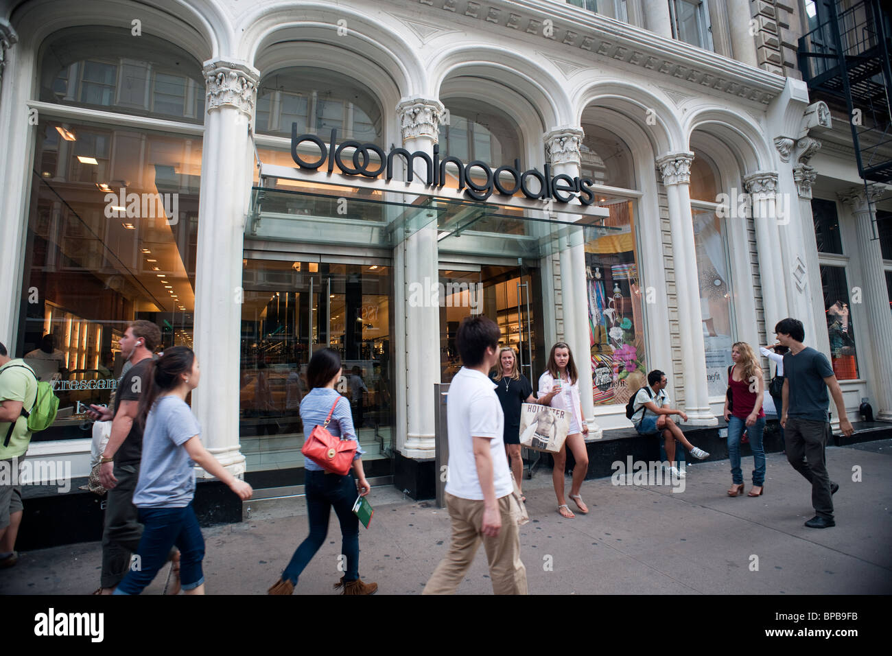 Bloomingdale's store on Broadway in Soho in New York on Tuesday, August ...
