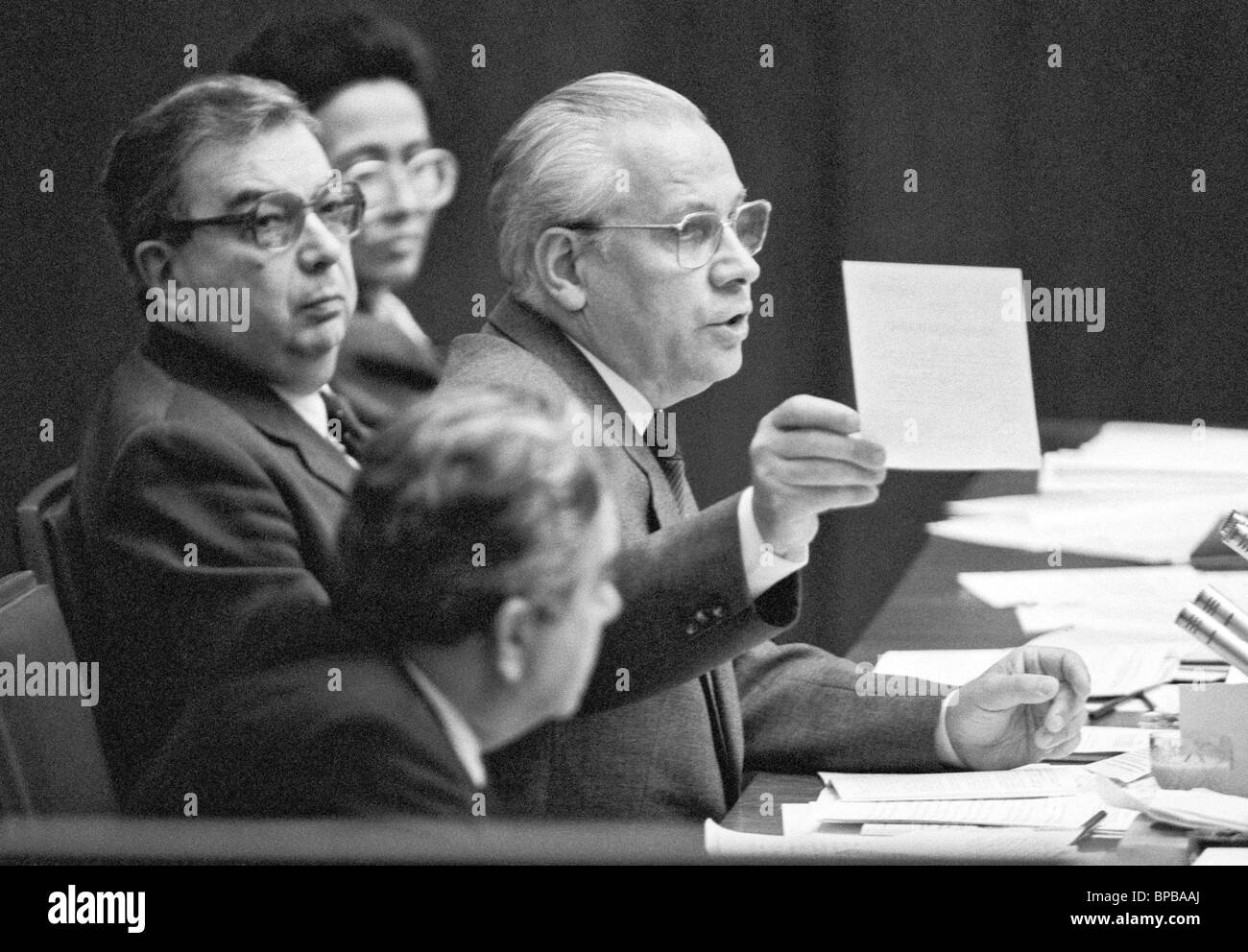 Session Of Supreme Soviet Of Ussr High Resolution Stock Photography and ...